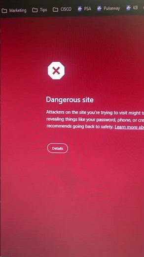 Google Chrome’s dangerous website warning should be taken seriously!