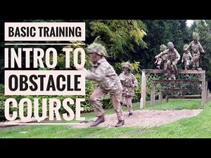 First day on the obstacle course || British Army Pirbright..