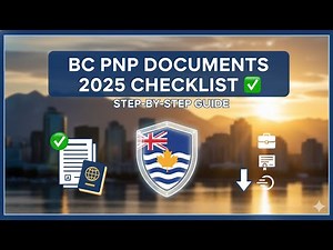 BC PNP Document Checklist 2025 ✅ | Skills Immigration & Express Entry BC Step-by-Step Guide