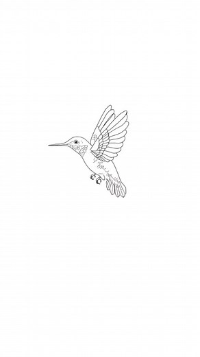 Adding more! Ruby throated hummingbird #hummingbirdtattoo | KO Studio Art and tattoo