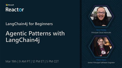 Agentic Patterns with LangChain4j | Rory Preddy☕️