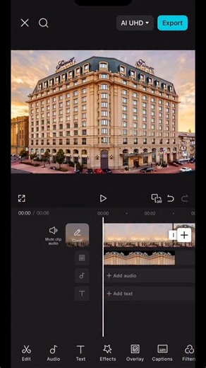 CapCut Building Drop Effect
