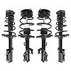 Unity Automotive 41171115351: 4-11711-15351-001 Front & Rear Suspension Strut & Coil Spring Assembly Kit Fits Select Lexus ES330, Toyota Camry, Toyota Solara - JEGS