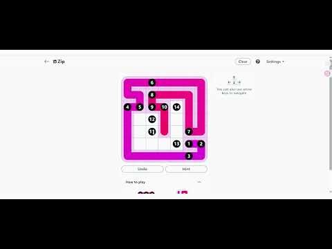 Linkedin Zip #346 Today's answer #Zip - 26/02/2026