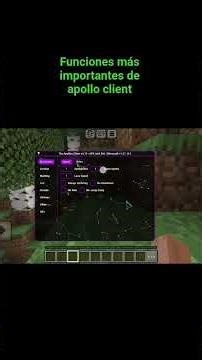 como usar apollo client Minecraft #minecraft #minecraftbedrock #minecrafttutorial