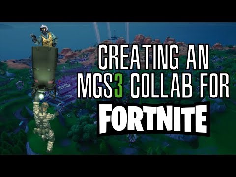 Metal Gear Solid 3 X Fortnite Collab Concept