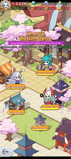 NEW EVENT!! CHERRY BLOSSOM DANCE || PIRATE MERCENARY SQUAD