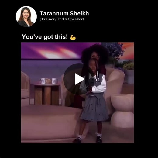 This got me thinking… How would the world look if every child had the voice to share like this one.. What struck me wasn’t the words. It was the fearlessness. Children begin life with ideas that… | Tarannum Sheikh