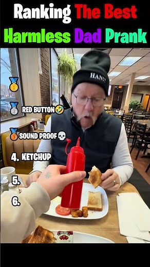 Ranking Funniest And Most Harmless Dad Pranks