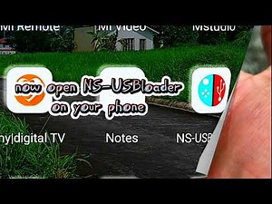 How to Install Games using your Phone with NS-USBloader and AWOO installer for modded Switch