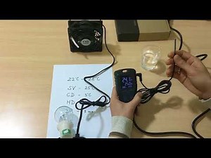 DIGITEN Digital LCD Thermostat Pre-wired Temperature Controller Heating Cooling 2 Stage Outlet