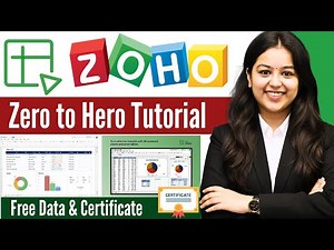 🔥Master Zoho Sheets in One Video | Zero to Hero Tutorial | Excel Alternative 2025