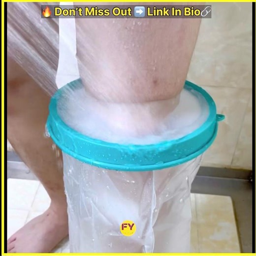 Waterproof Leg Cover for Bath | Injury Bandage Protection Hack #gadgests #trendinggadgets