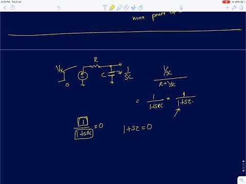 ES Lecture 15: Laplace transforms and effect of zeroes and poles on first order systems.