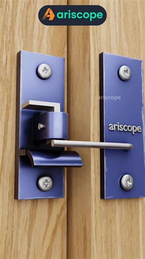 Innovative Swing-and-Slide Door Lock Design Explained