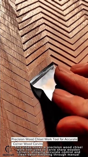 Precision Wood Chisel Work Tool for Accurate Corner Wood Carving #worktool