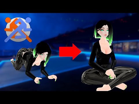 How to change the prone and crouching animations in GoGo Loco - VRCHat 3.0 Avatars Tutorial