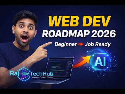 Web Development Roadmap 2026 | From Beginner to Job-Ready