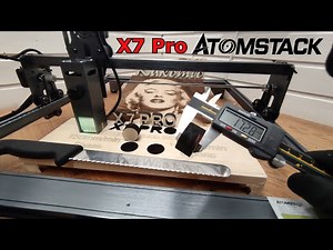 Amazing New Laser Engraver Atomstack X7 Pro 50W Dual Laser (unbox / assembly / test)