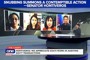 #TheChiefs | Amid the warning of President Duterte that he will order Cabinet officials to skip hearings and probes, Sen. Risa Hontiveros reminds officials they could be cited for contempt for failing to respond to summons issued by the Senate. Senator Hontiveros adds despite the tight timeline as elections near, she believes they still have enough time to come out with “hard-hitting” findings. | ONE News