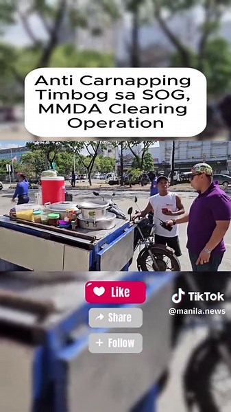 MMDA Clearing Operation. Macapagal boulevard, Pasay City #philippines #news #balita #clearingoperation #mmda