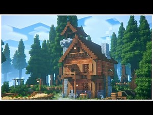 Minecraft: Medieval Tower House Tutorial!
