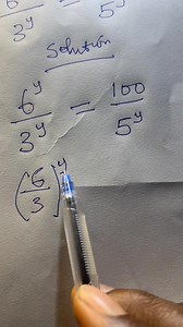 25K views · 264 reactions | Solution to the value of y in the equation | Mathematics Genius | Facebook