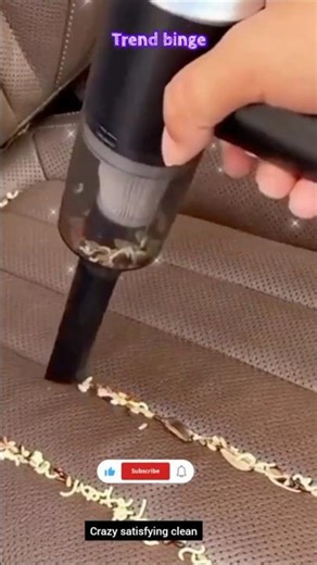 Satisfying Clean — This Mini Vacuum Is INSANE 🧽✨