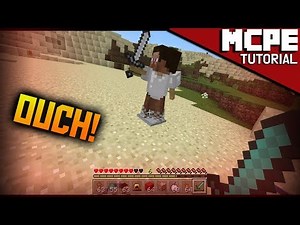 Self PvP Robot with Command Blocks - Minecraft PE 1.5.3