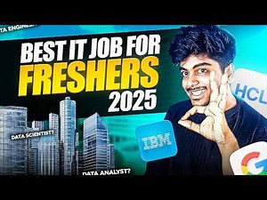 Best IT Job for Freshers in 2025 🤯 | High Salary Without Coding? | Data Science in Tamil