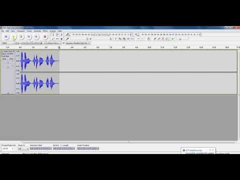 How to delete unwant gaps in your audio recording using Audacity
