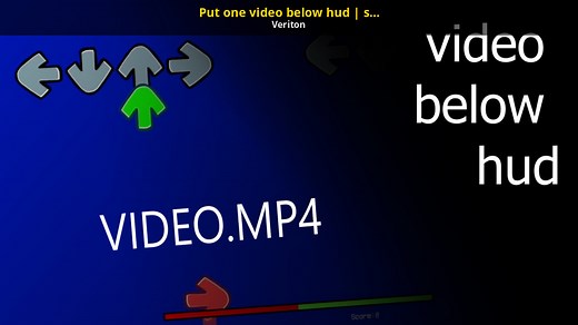 Put one video below hud | script Mod for Friday Night Funkin' | FNF Mods