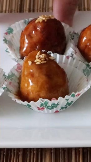 Sweet and Sour Meatballs - Easy and Delicious Party Appetizer! #japanesefood