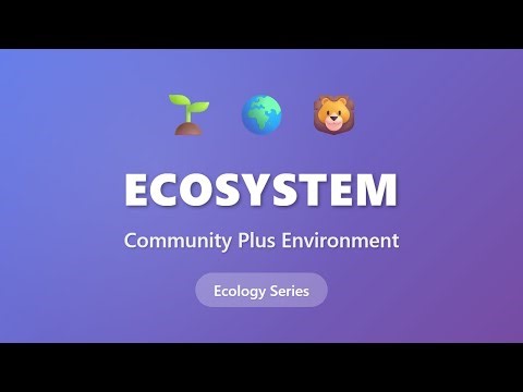 Ecosystem: Community Plus Environment | Biotic & Abiotic Components Explained