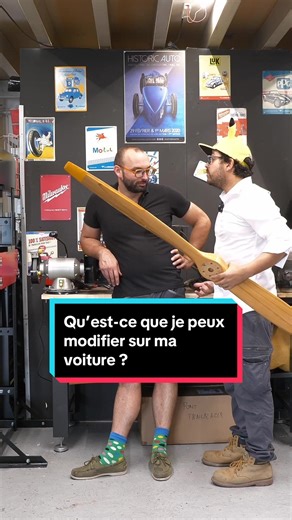 Qu’est-ce que je peux modifier sur ma voiture ?