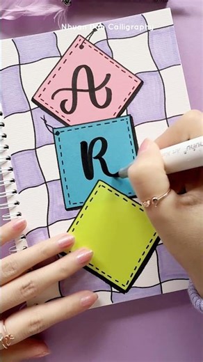 Easy Front Page Idea: Art #nhuandaocalligraphy #frontpage