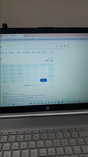 how to get infinity in a calculator