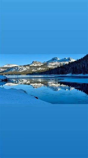 1.1K views · 56 reactions | Reflective views from Silver Lake along the Kit Carson Pass Highway 88 during sunset. Enjoy the scenery and have a great night! | Adventures With Jeff Martinez | Facebook