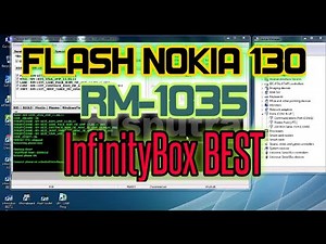 METODE FLASH NOKIA 130 RM 1035 Via InfinityBox BEST