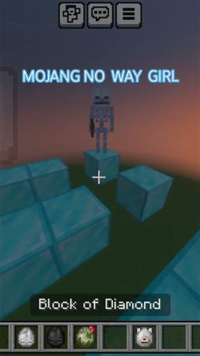 Minecraft Skeleton Logic #minecraft #shorts #logic