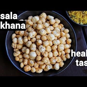masala makhana recipe | phool makhana masala | रोस्टेड मखाना चाट | roasted lotus seed