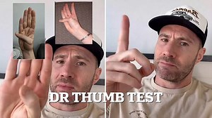 Doctor reveals the simple thumb test that can show a 'ticking time bomb' heart problem