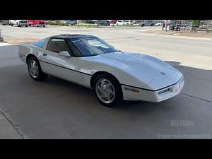 Get a load of this 89 Vette!