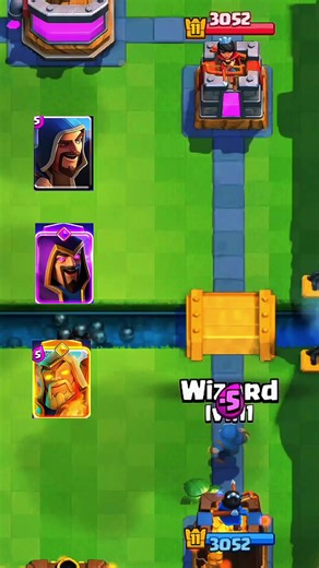 Three wizards vs tower 🧙🏻 #clashroyale #battle #funny