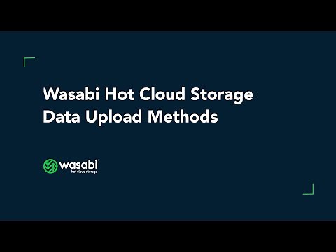 Data Upload Methods