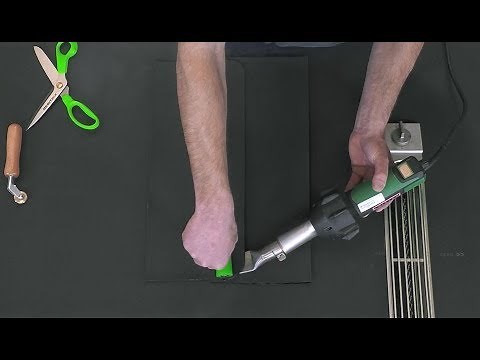 Einfach erklärt: Die RESITRIX® Nahtverschweißung mit dem Handschweißgerät