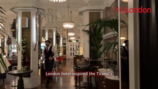 The Titanic’s first-class dining room didn’t begin life on a ship, but in central London. Its design was based on the restaurant of the former Hotel Russell, now known as the Kimpton Fitzroy, just steps from Russell Square. | MyLondon