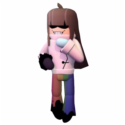 YO LOOK ITS DELILAH KEEN! Delilah Keen was one of the founders of Gardenview Educational Center and Museum, with the other being her business partner, Arthur Walton. She was most likely the one responsible for creating the physical bodies for the Toons. Delilah has below waist length, ash brown hair with grayish streaks, two sidelocks framing her face, low bangs and pale ivory skin. She is seen wearing a pair of dulled rainbow-themed pants and a white lab coat, both with black (presumably Ichor)