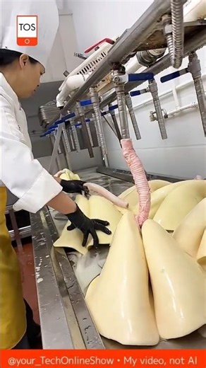 MEAT processing process 🥩⚙️😲 #shorts #crafts #skills #foodprocess #factory