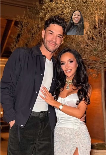 Carli Bybel and Brett Caprioni just got engaged! #engagementring #brettcaprioni #labgrowndiamond #celebstyle #carlibybel